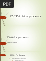 8086 Microprocessor Pin Diagram Overview | PDF | Integrated Circuit ...
