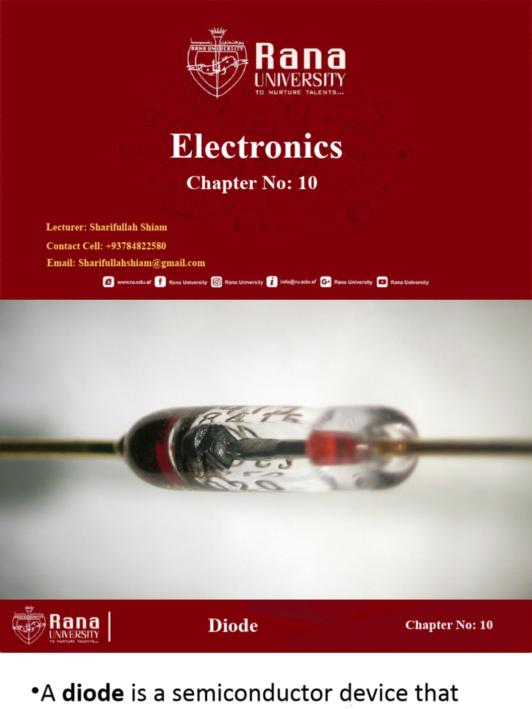 Chapter 10 Diode | Download Free PDF | Diode | Rectifier