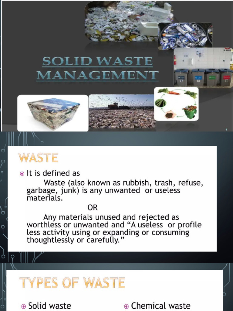Solid Waste Management | PDF