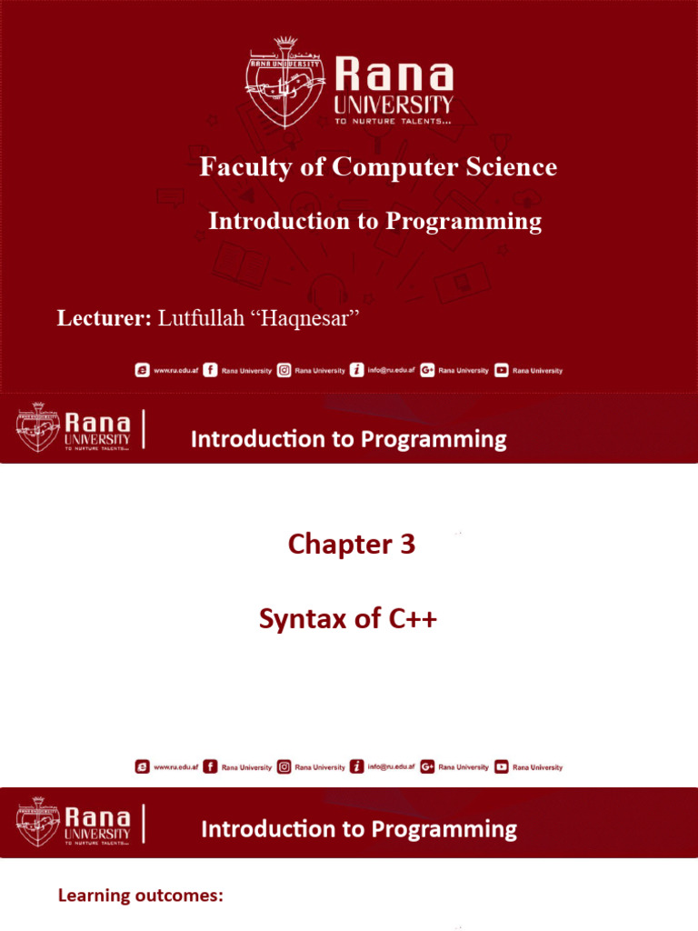 Chapter 3 Pdf Namespace Integer Computer Science 