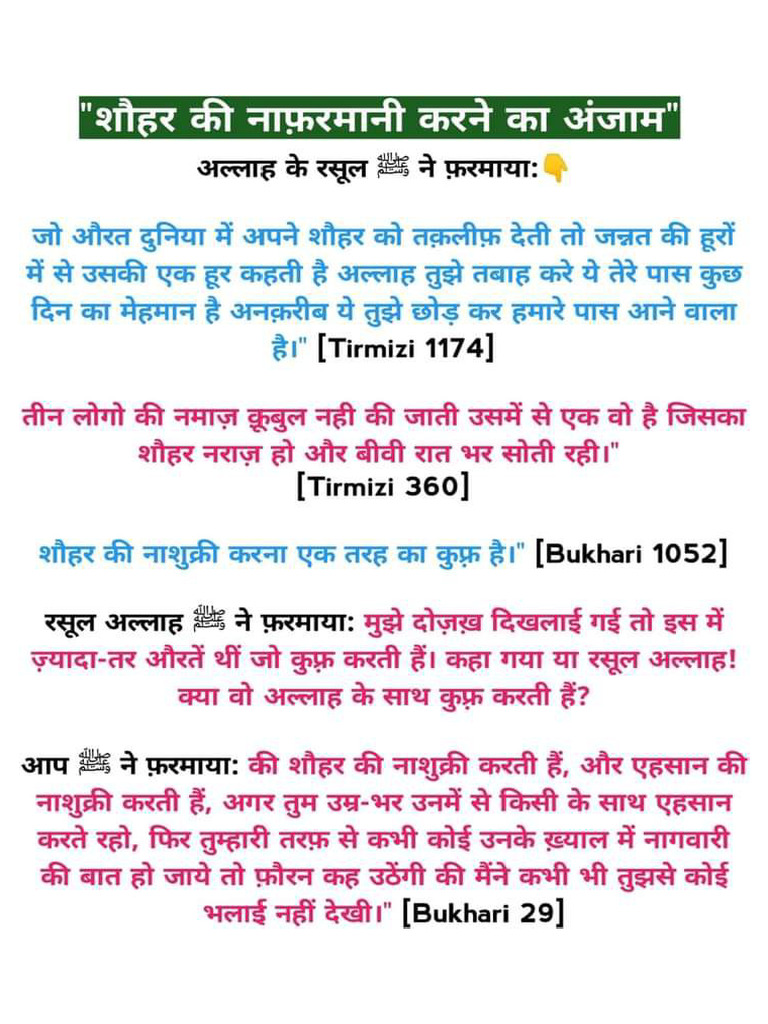 Shohar Biwi Huqooq Pdf