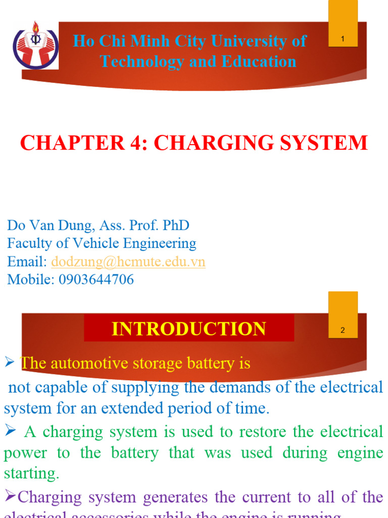 C4 - Charging System HK2 2023 | PDF | Rectifier | Electric Generator