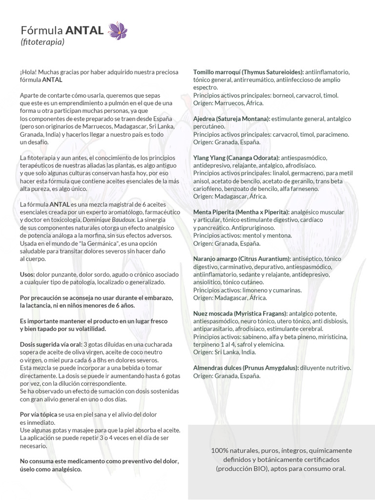 Antal Prospecto | PDF | Salud y bienestar