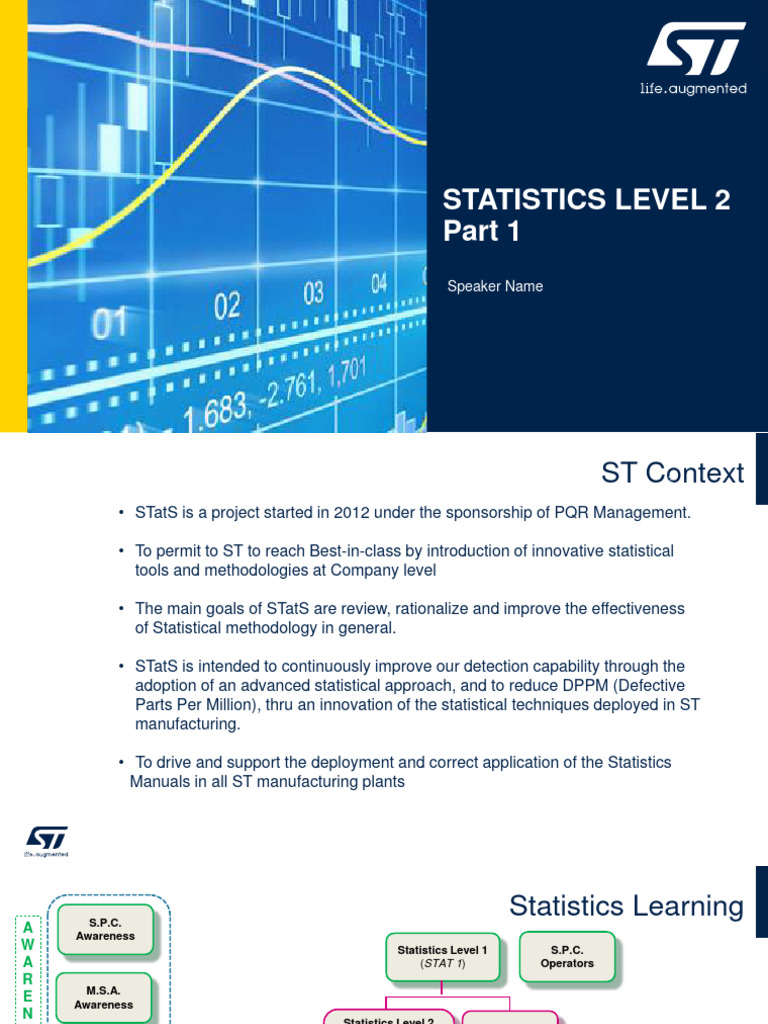 STATS 2 Part 1 Rev 2.0 With Exercise Slides Ao | PDF | Statistics ...