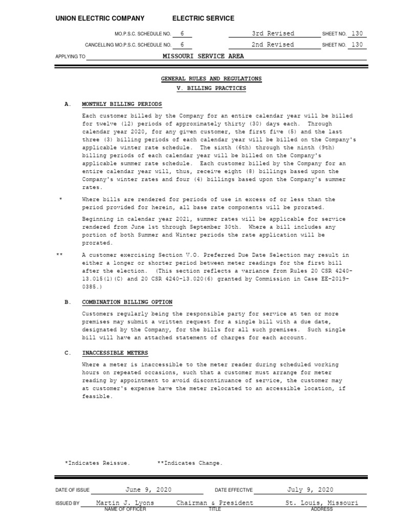 Vdocuments - MX - General Rules and Regulations V Billing Practices A V ...