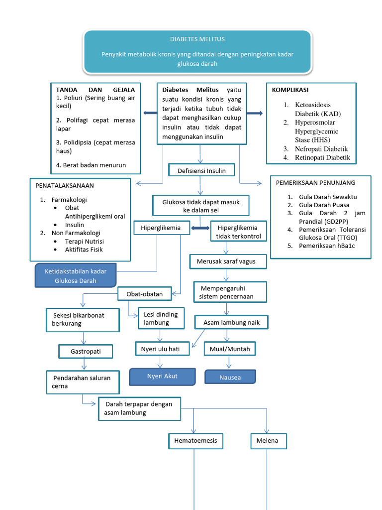 WOC DM+Gastritis | PDF