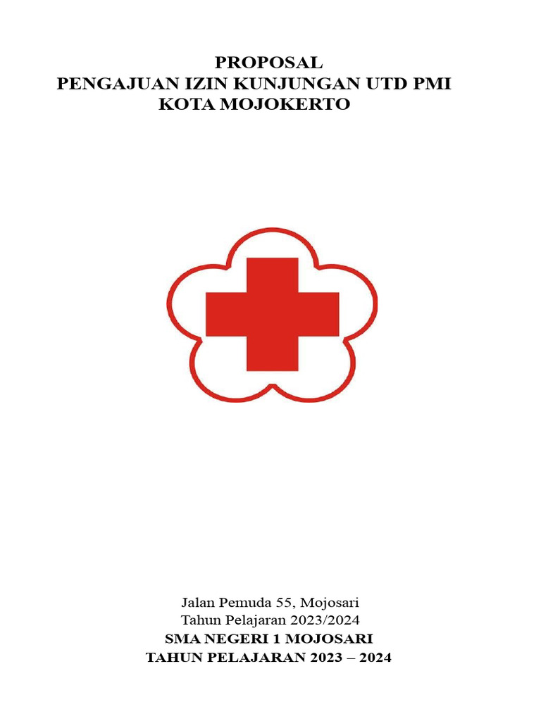 Proposal Kegiatan Kunjungan PMI..... | PDF