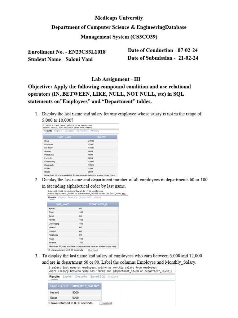 DBMS III Exxp | PDF | Data | Information Retrieval DBMS III Exxp | PDF | Data | Information Retrieval