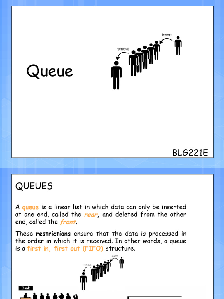 Understanding Queue Data Structures | PDF | Queue (Abstract Data Type) | Computer Data