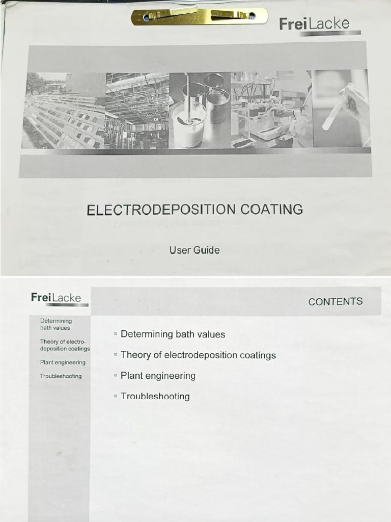 Electrodeposition Coating | PDF