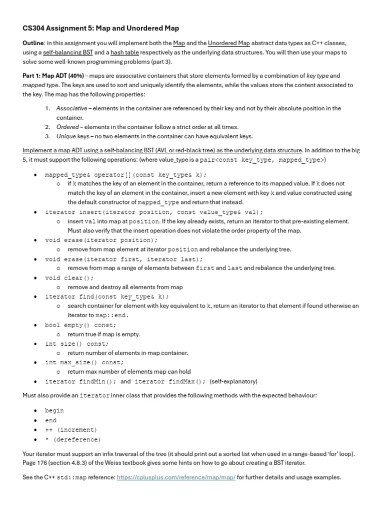 Assignment 05 w24 | Download Free PDF | Computer Science | Computer Data