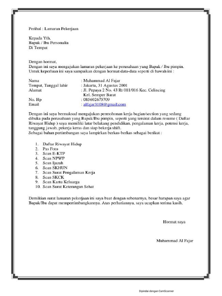 Muhammad Al Fajar | PDF