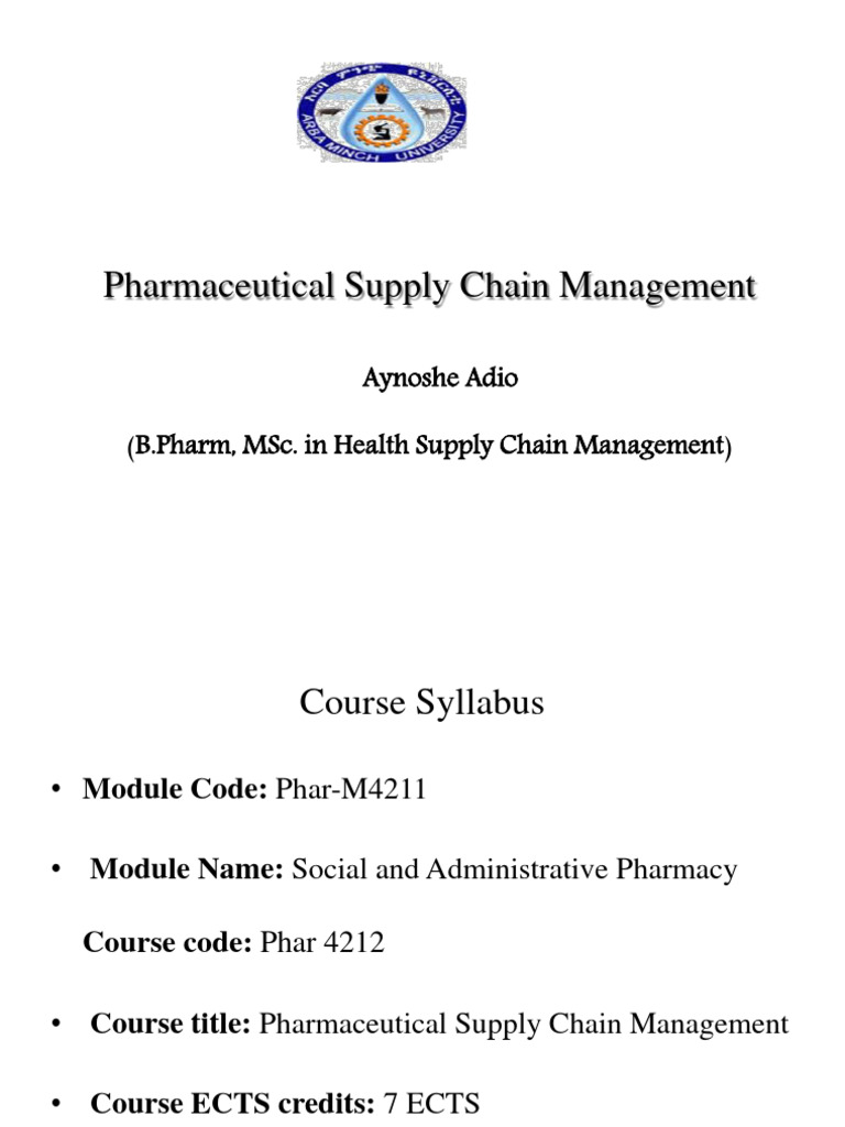 PSCM 2024 - 3 | PDF | Supply Chain | Supply Chain Management