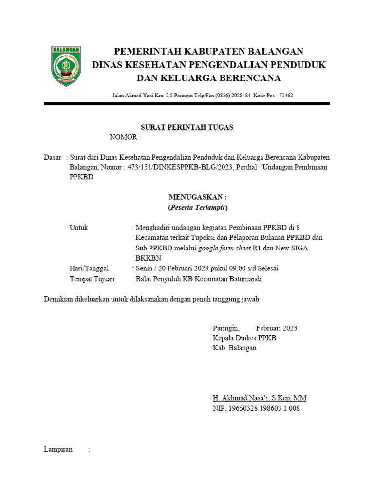 Pembinaan PPKBD di Batumandi | PDF