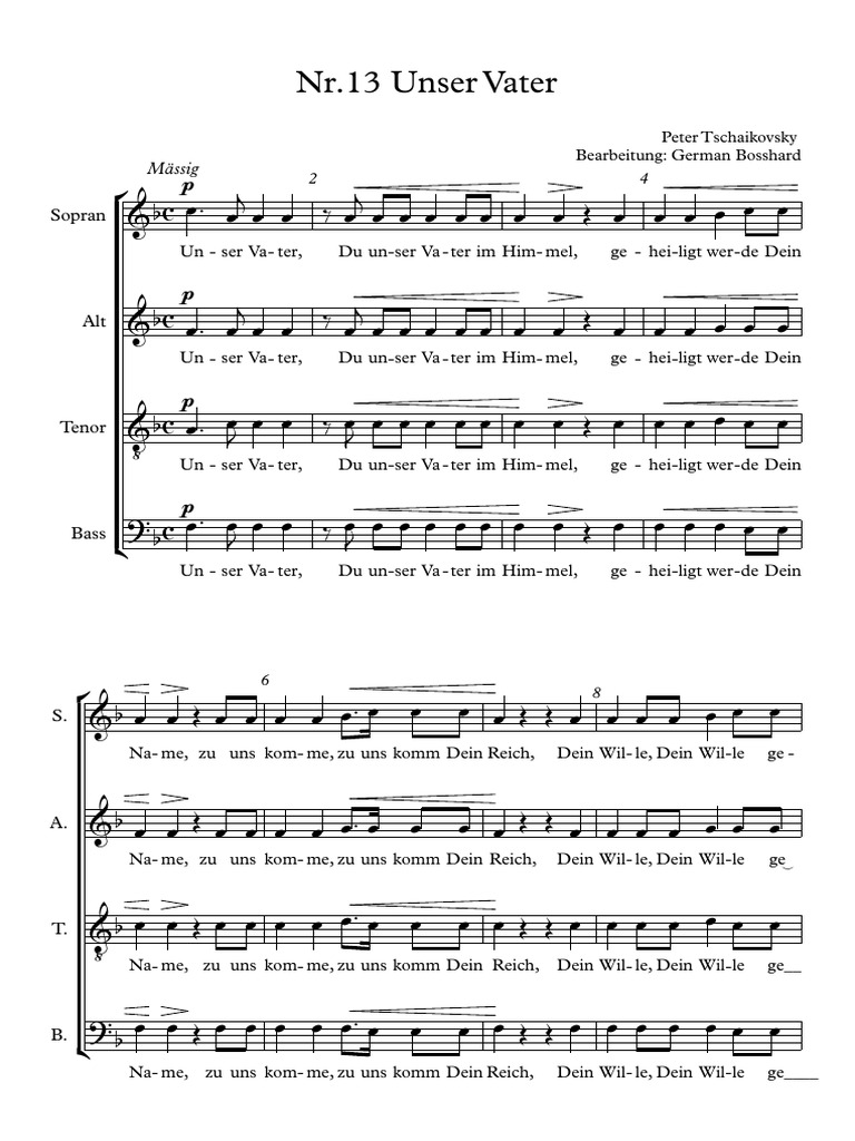 NR 13 - Vater Unser | PDF