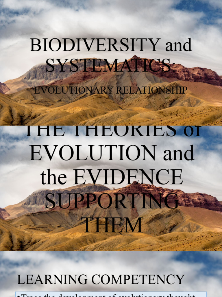 Biodiversity and Systematics II | PDF | Natural Selection | Fossil