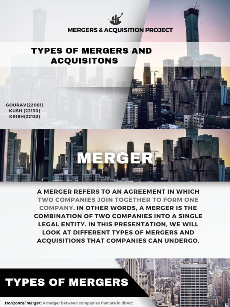 Mergers & Acquisition Project | PDF | Mergers And Acquisitions | Takeover