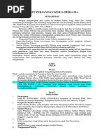 CONTOH NASKAH / DRAFT Peraturan Perusahaan | PDF