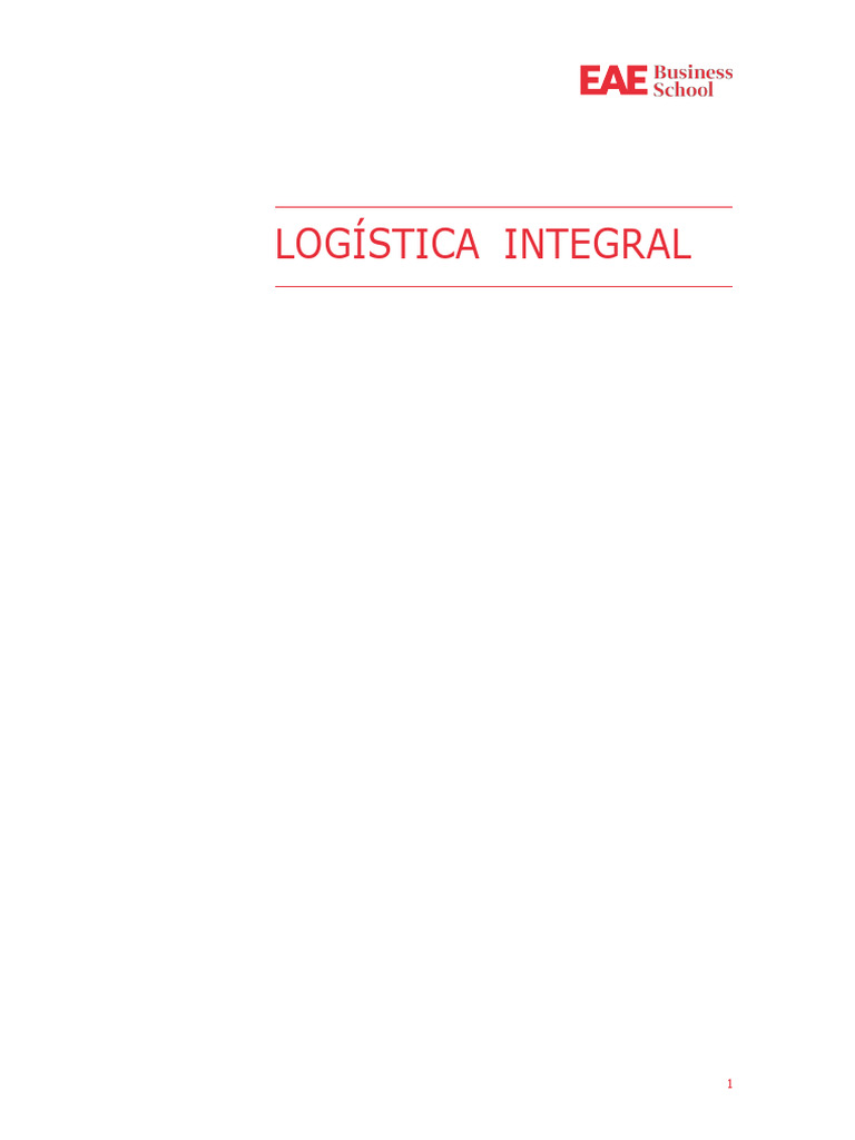 Ejercicios autoevaluación Logística integral | PDF | Logística | Transporte