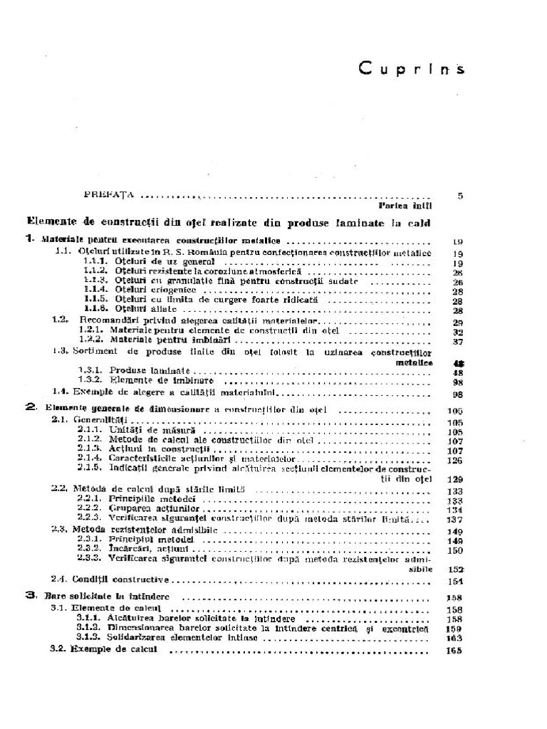 Mateescu Constructii Metalice Calculul Si Proiectarea Elementelor Din ...