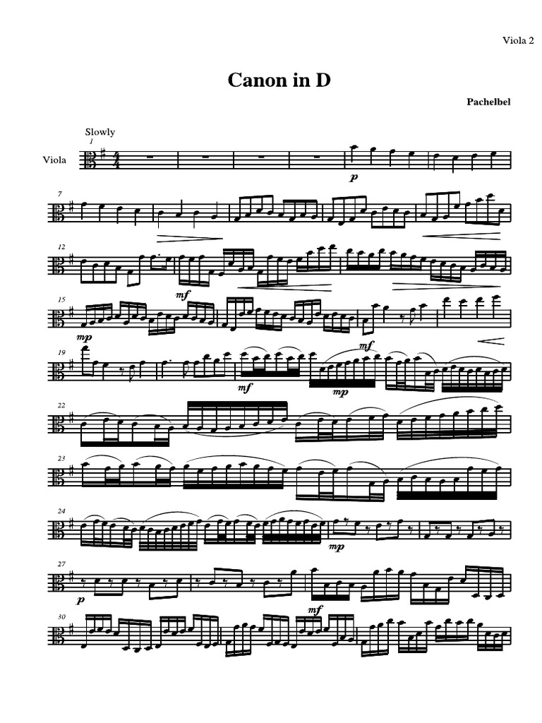 Viola 2 | PDF