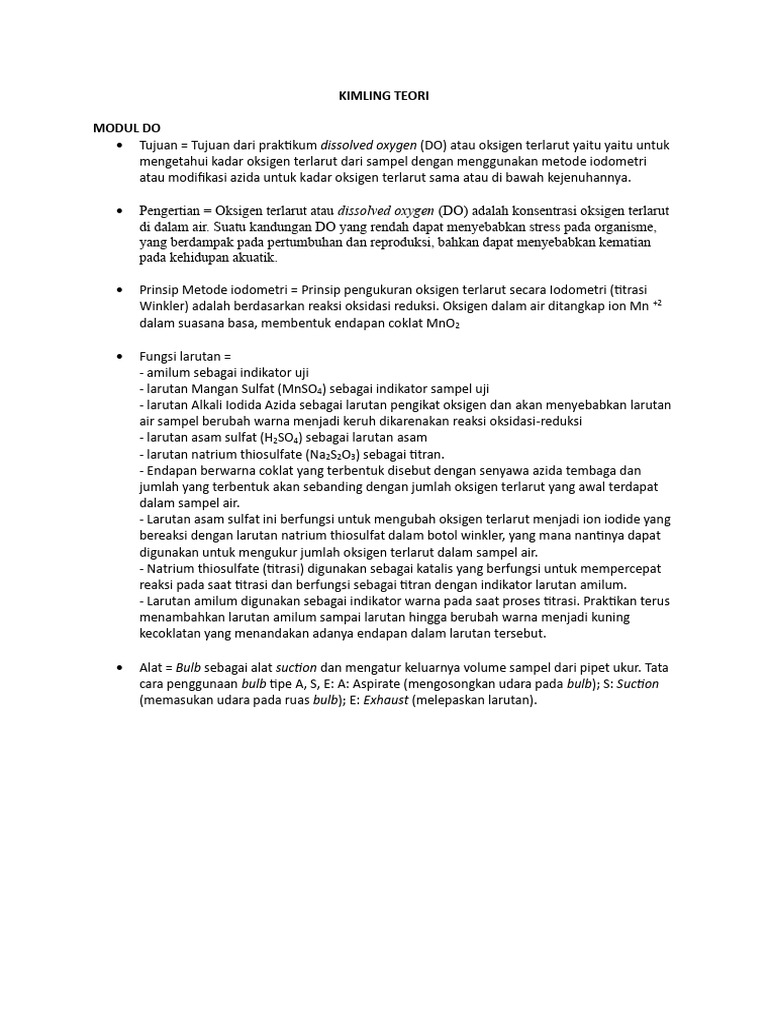 Kimling Teori | PDF | Teknologi & Rekayasa