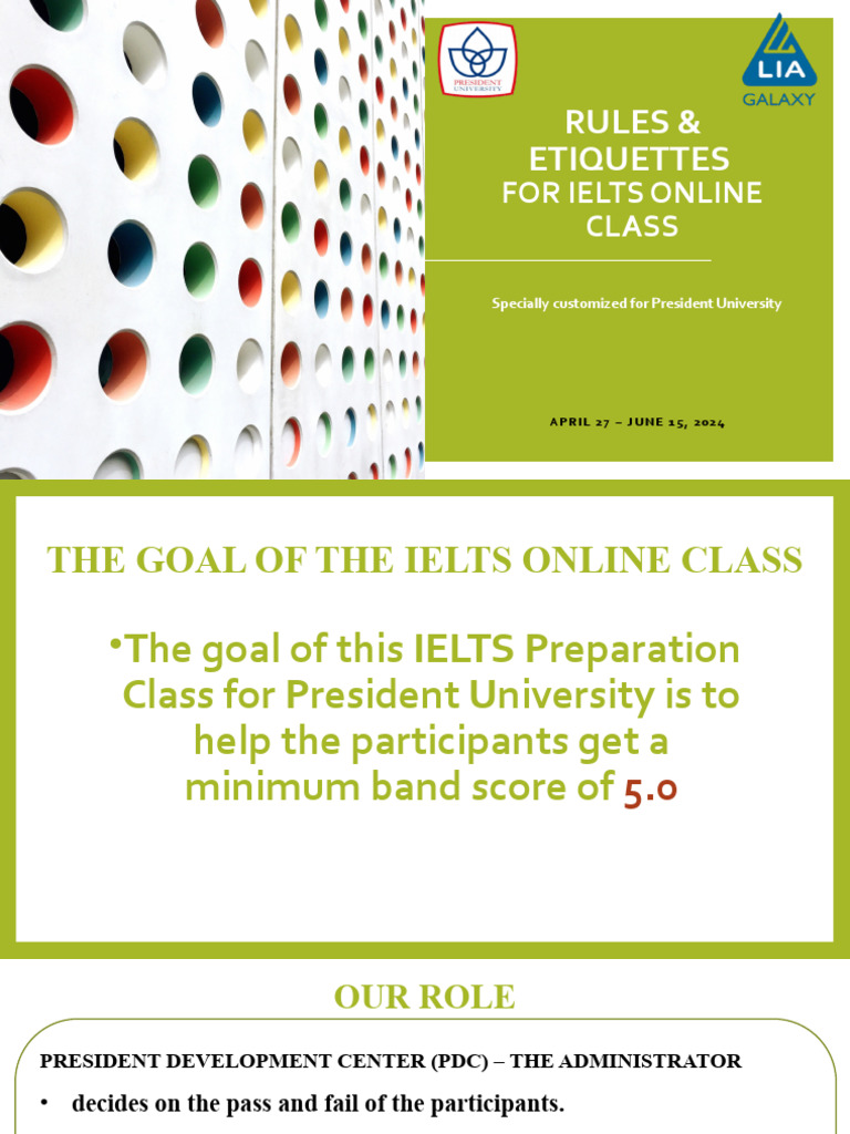 The Latest-Rules & Etiquettes For Eilts President Unv.26-April-2024 ...