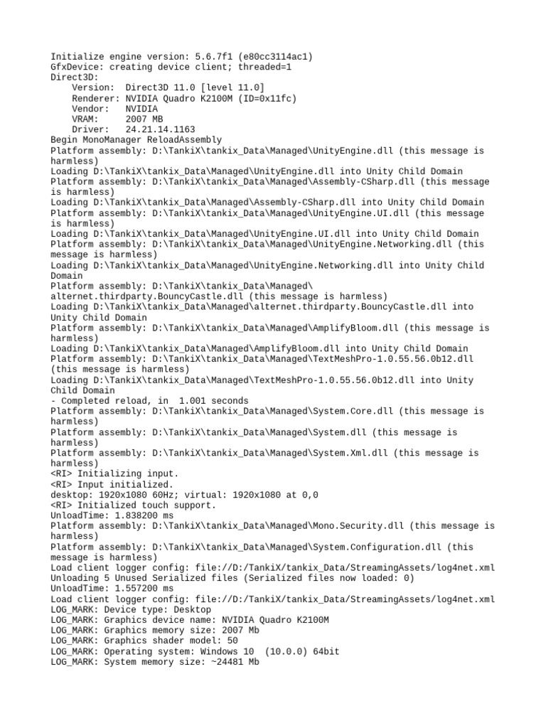 Output Log | PDF | Computing | Software