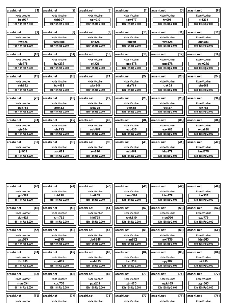 VOUCER 2000 VC 949 01.02.24 02 01 2024 AAN 200pcs | PDF