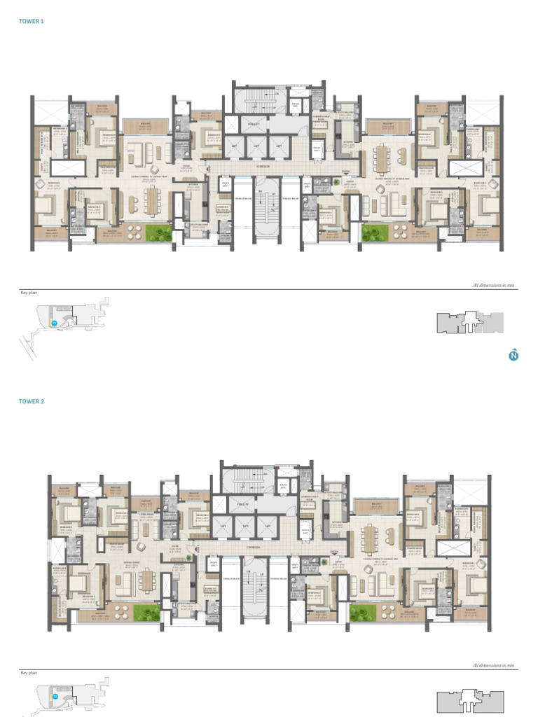 Sobha Aranya Floor Plan Details | PDF | Bedroom | Home