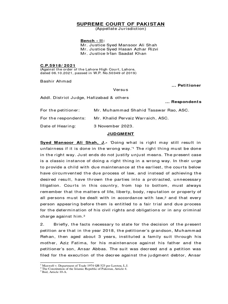 C.P. 5918 2021 | PDF | Lawsuit | Judgment (Law)