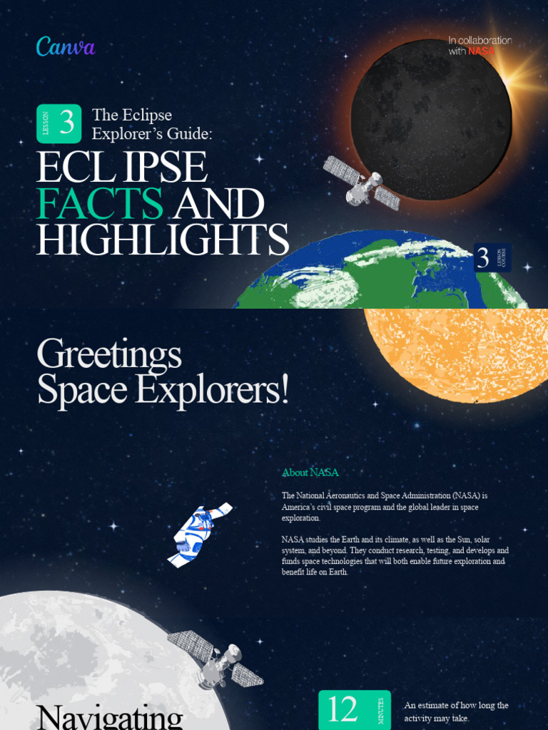 The Eclipse Explorer's Guide in Collaboration With NASA Lesson 3 ...
