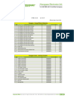 Energypac Electronics Ltd. - Price List | PDF | Ac Power Plugs And ...