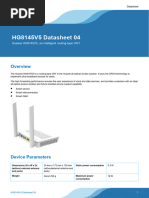 HG6245D Datasheet: Quick Spec | PDF | Wi Fi | Information Technology