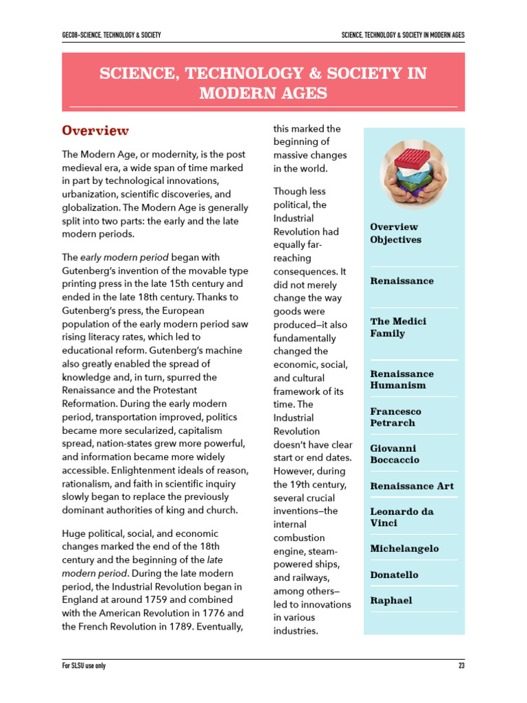 Sts Modern Ages | Download Free PDF | Tycho Brahe | Heliocentrism