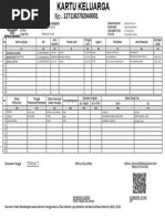 Blanko KK Kosong ASLI | PDF