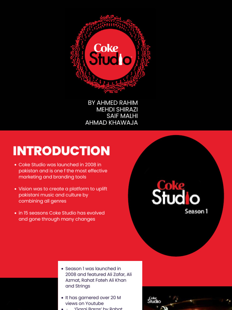 Coke Studio Presentation | PDF | Lifestyle