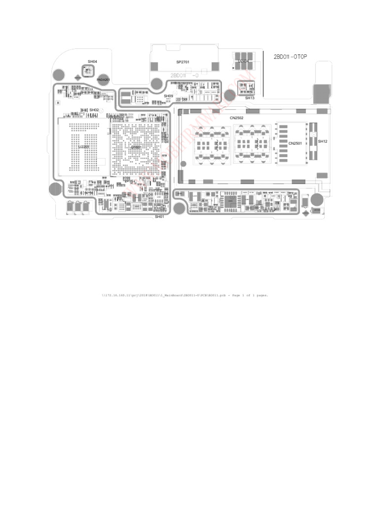 Oppo A83 Schematic and Test Points | PDF