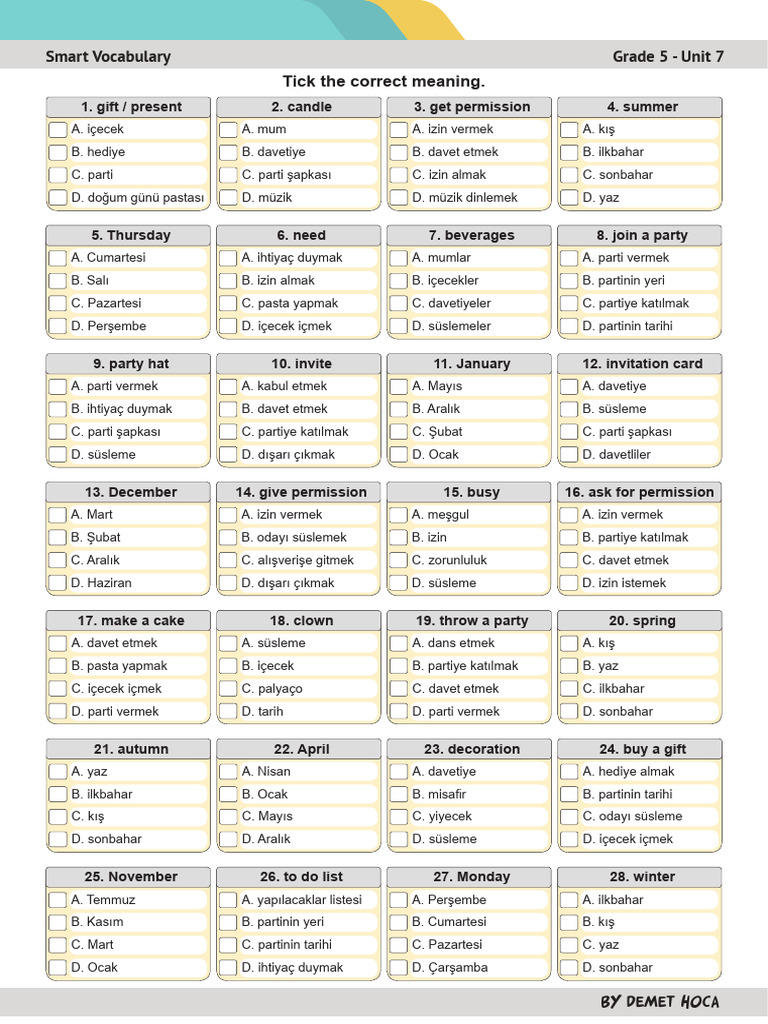 5.7 Smart Vocabulary | PDF
