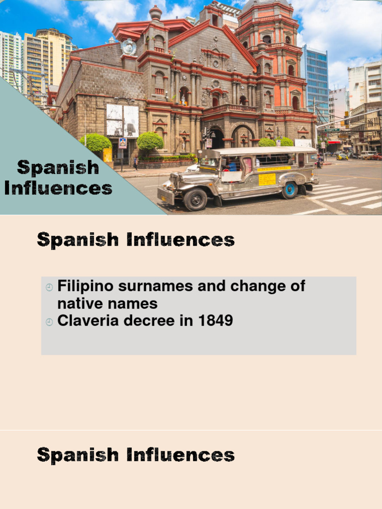 Spanish and American Influences 2 | PDF