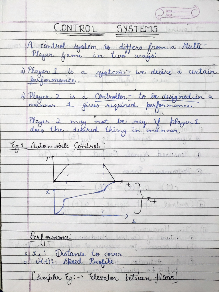 Control Before Midsem | PDF