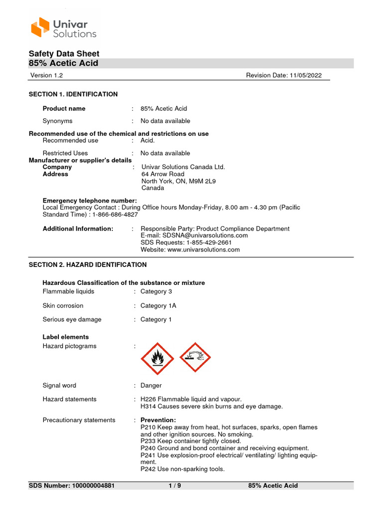 Sds File-16157971 | PDF | Chemistry | Occupational Safety And Health