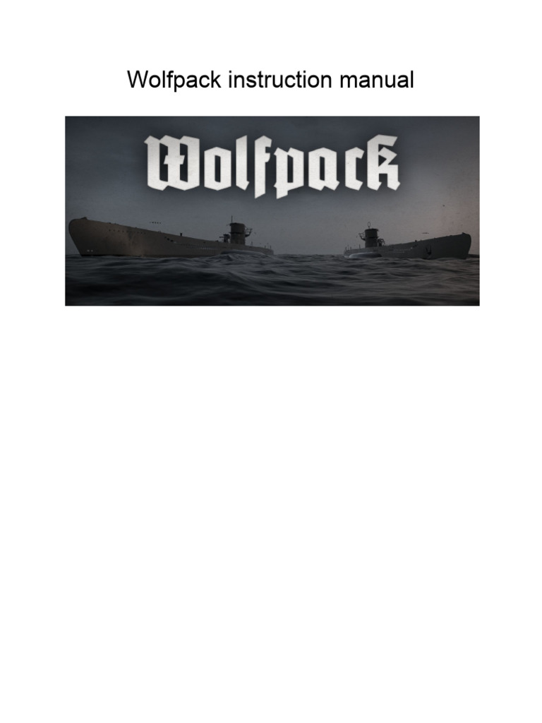 Wolfpack Instruction Manual | PDF | Encryption | Cipher