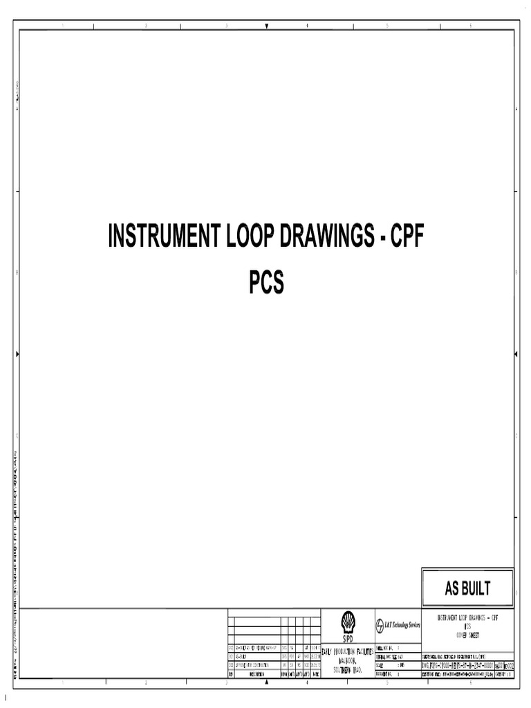 Instrument Loop Drwaings CPF | PDF