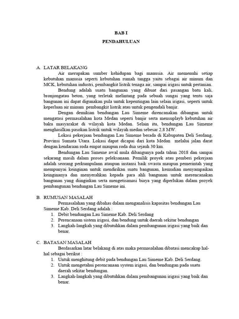 BAB I Pendahuluan Depita SIBA+TP | PDF | Sains & Matematika