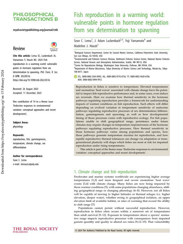 Noaa 56776 Ds1 Pdf Adrenocorticotropic Hormone Sex