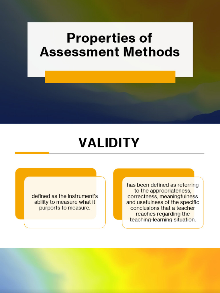 Lesson-4 | PDF | Educational Assessment | Validity (Statistics)