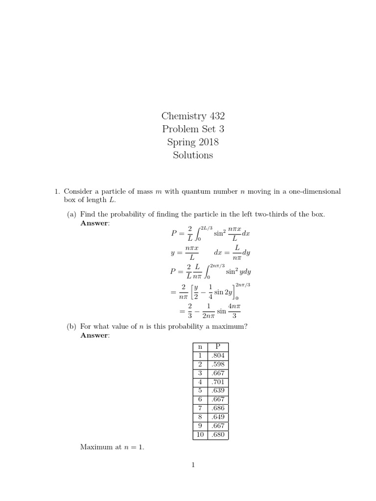 Asgmq 4 | PDF | Wave Function | Mathematical Physics