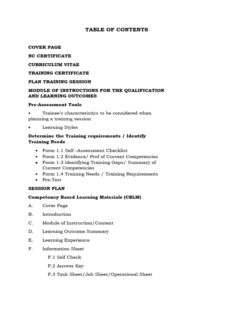 Table of Contents | PDF | Program Evaluation | Evaluation