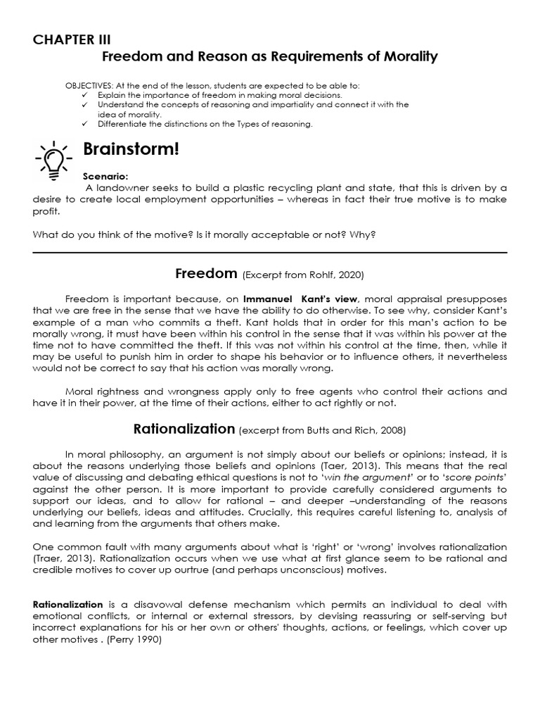 CHAPTER-III-IV-and-V | PDF | Relativism | Morality